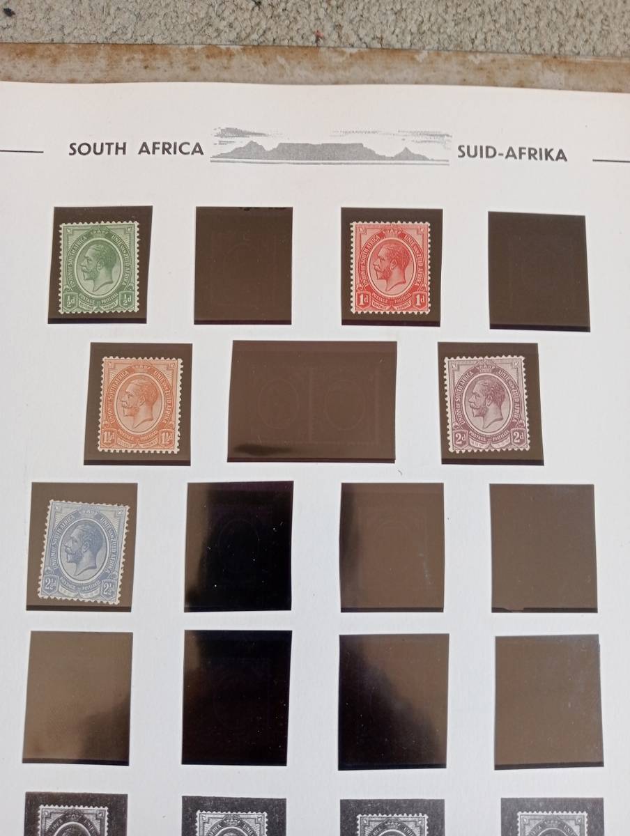 Union of South Africa - UNION/ RSA PRE-PRINTED ALBUM-MOST OF THE SPACES ...