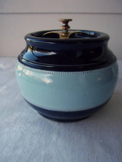 Smoking Accessories - A STUNNING TOBACCO JAR - AONIAN - MADE IN ENGLAND ...
