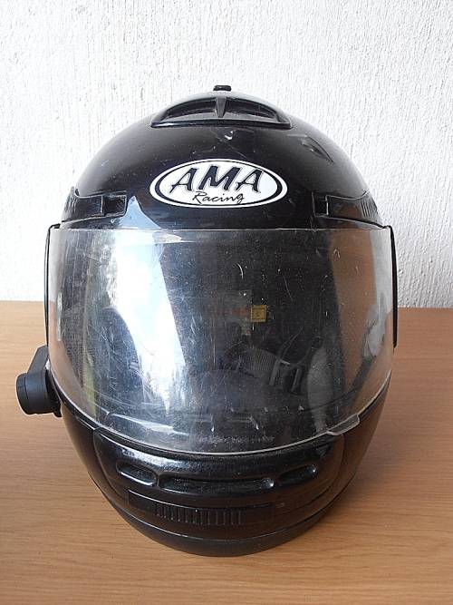 Helmets - Arai Ama Racing motorcycle helmet with bluetooth, L was sold ...