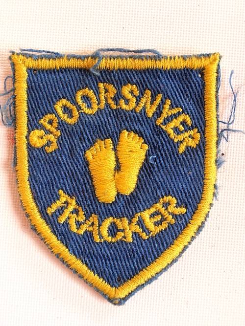 Other Badges & Insignia - SAP Spoorsnyer Tracker embroidered cloth ...