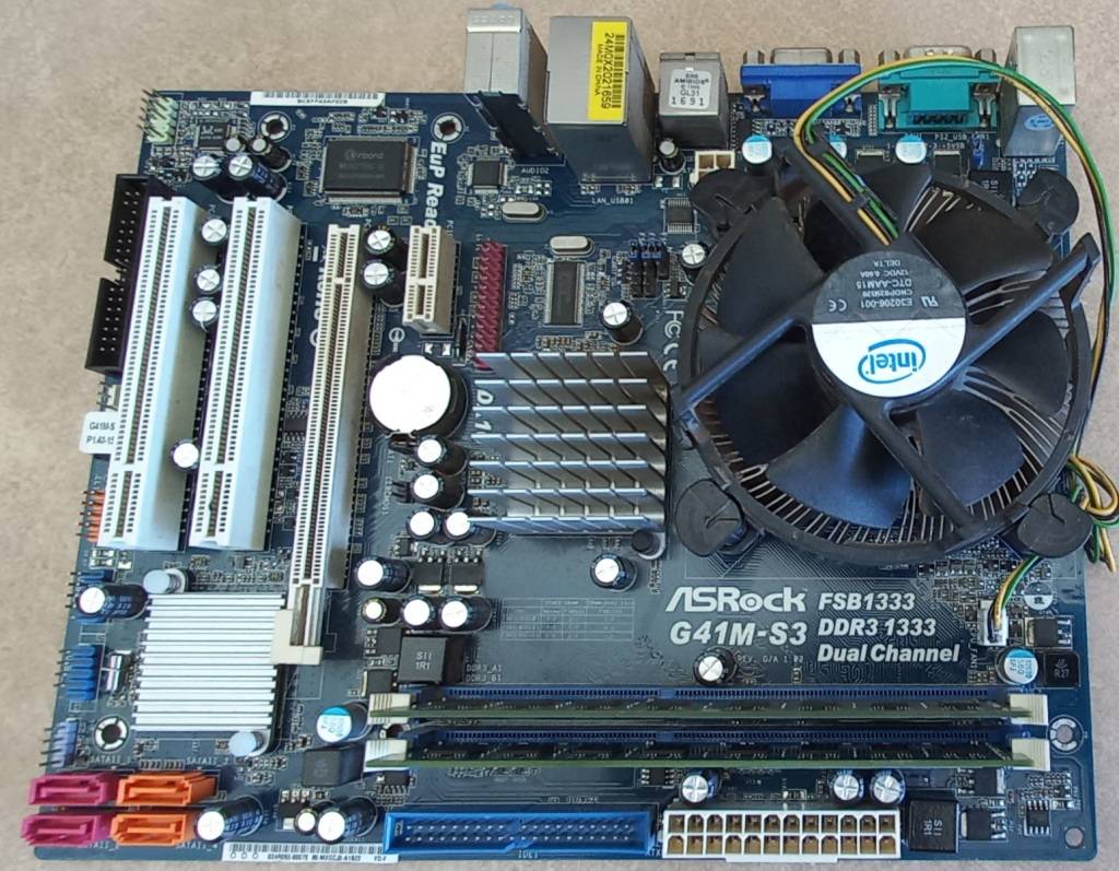 Motherboard & CPU Bundles - Asrock G41M-S3 DDR3 Motherboard Bundle ...