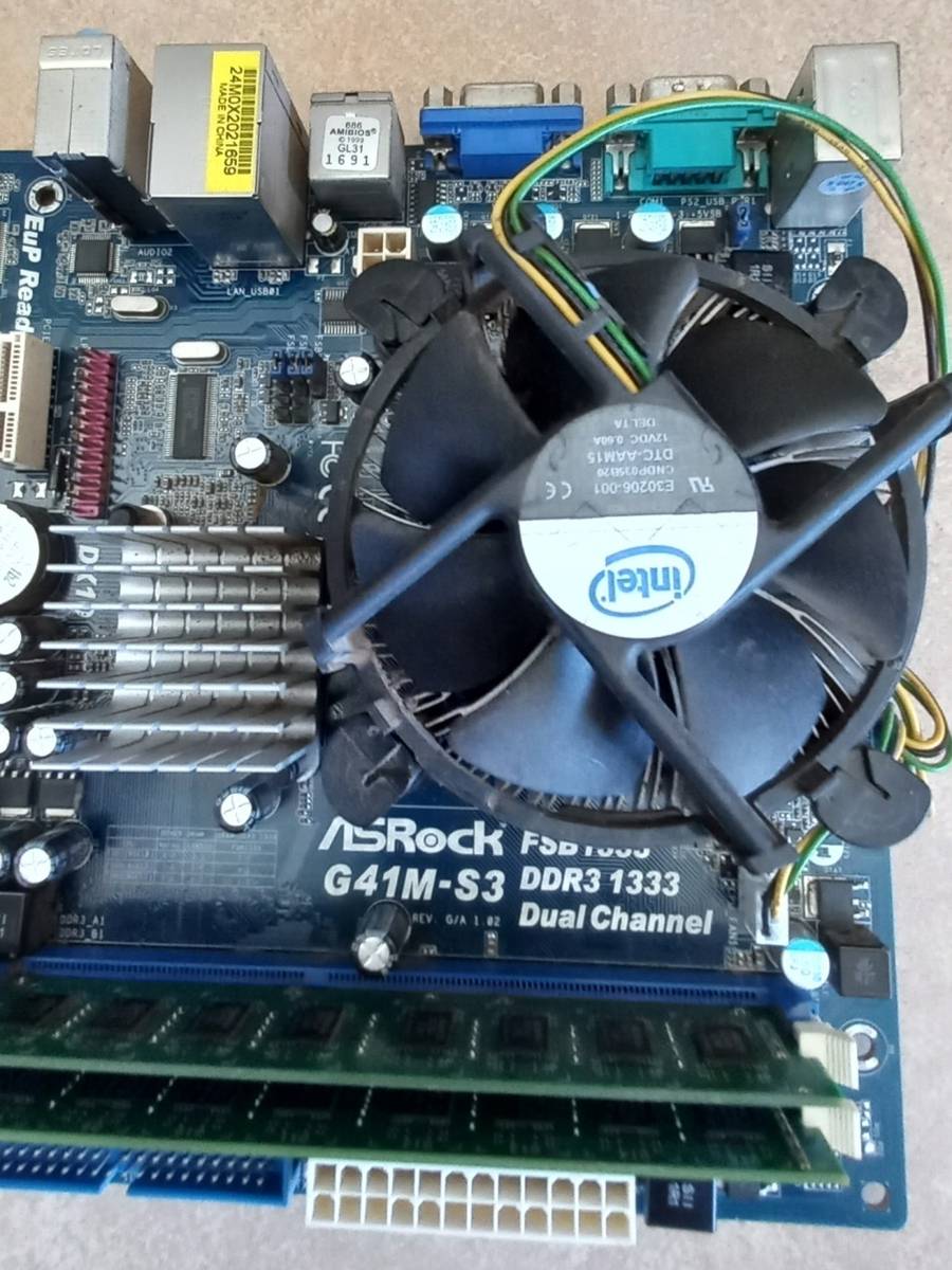 Motherboard & CPU Bundles - Asrock G41M-S3 DDR3 Motherboard Bundle ...