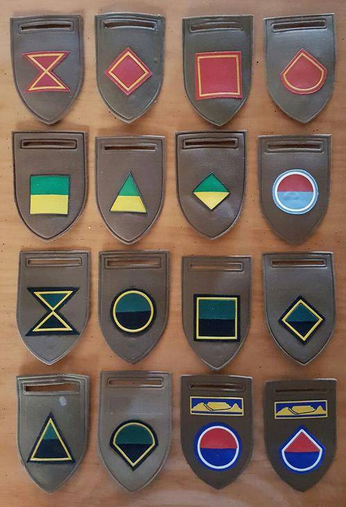 South African Army - SADF rank insignia, shoulder flashes and other ...