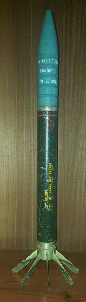Armour - 68mm SNEB practice aircraft rocket - totally inert - from the ...