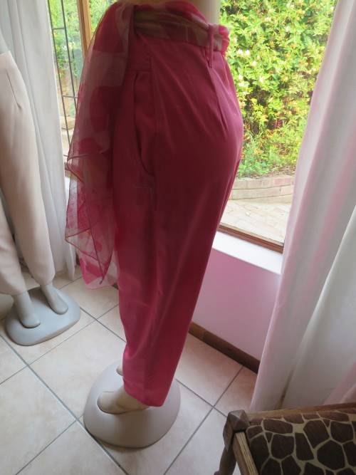 Pants & Leggings - High waisted carnation pink fashion pants by ...