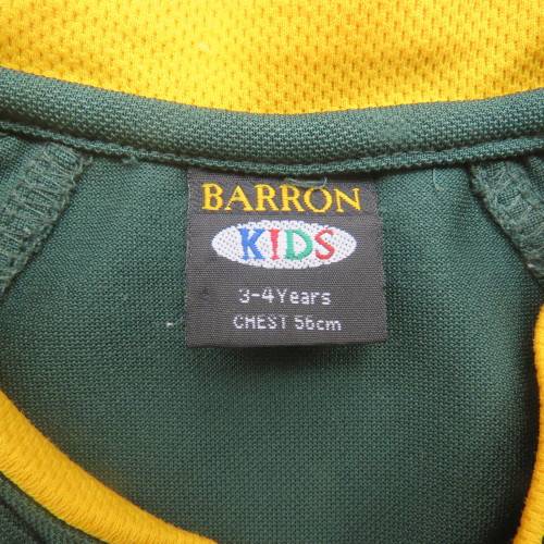 T-shirts & Tops - Springbok Rugby top by BARRON kids for boy 3 to 4 yrs ...
