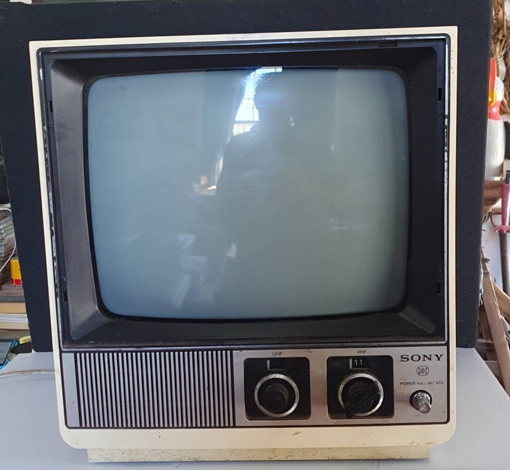Other Communication - 1960s SONY B&W PORTABLE TV. 12V, 220V,250V. MODEL ...