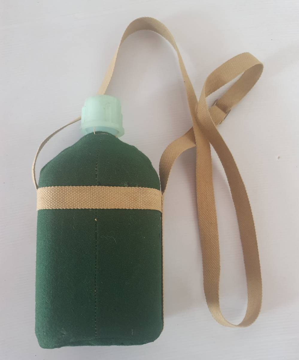 South African Army - SA. Army Medics corps 1960s issued 1L water bottle ...