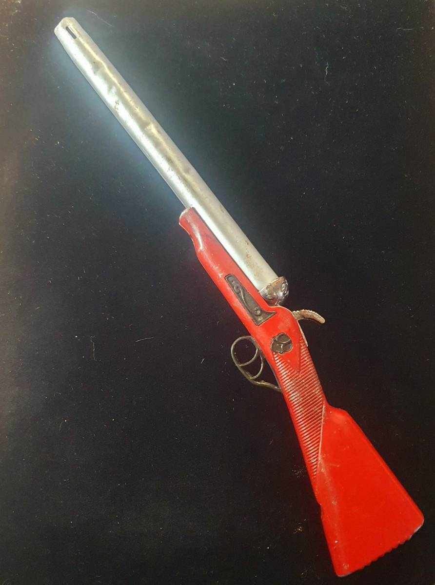 Smoking Accessories - VINTAGE DOUBLE BARREL SHOTGUN CAST IRON AND ...