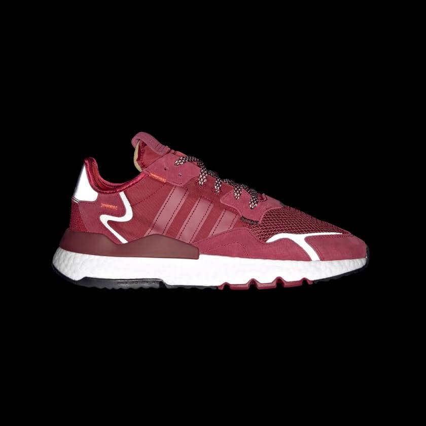 Sneakers - adidas Men`s NITE JOGGER Reflective 3M Scotchlite Burgundy ...