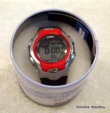 Stop Watches - coss waterproof sports watch hour,minute,second,lcd ...