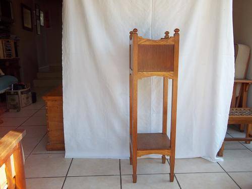 Stands - Beautiful antique oak pot plant stand was sold for R600.00 on ...