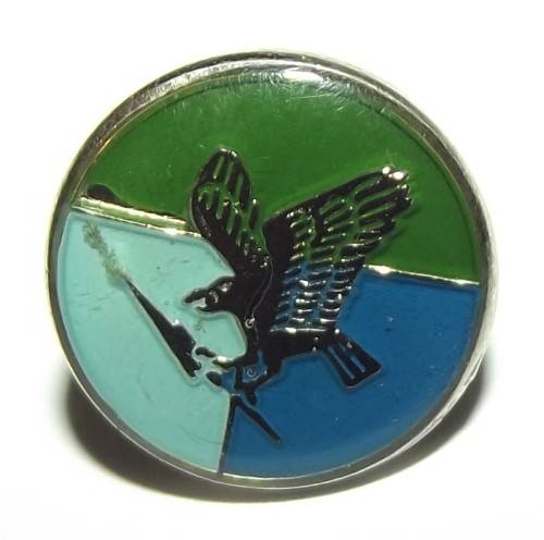 South African Army - SADF 5 Signal Regiment Beret Button Badge was sold ...