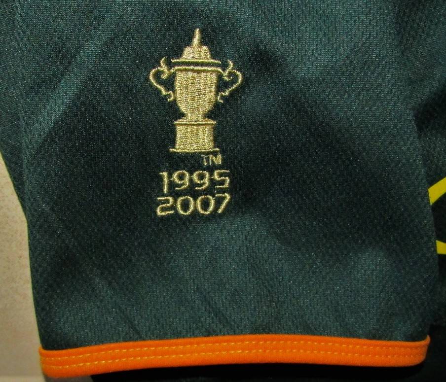 Sporting Memorabilia - 2011 World Cup Canterbury Springbok Rugby Jersey ...
