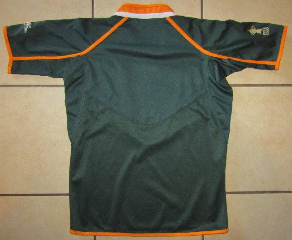 Sporting Memorabilia - 2011 World Cup Canterbury Springbok Rugby Jersey ...