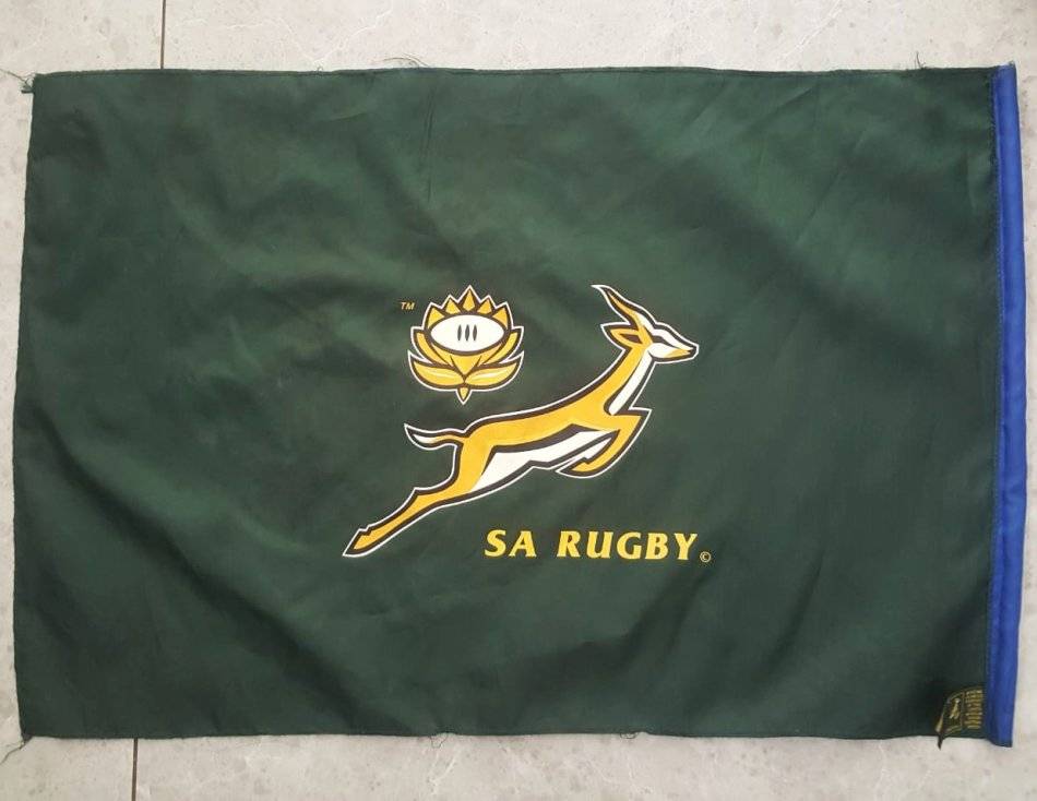 Sporting Memorabilia - Old Vodacom Springbok Rugby Flag was listed for ...