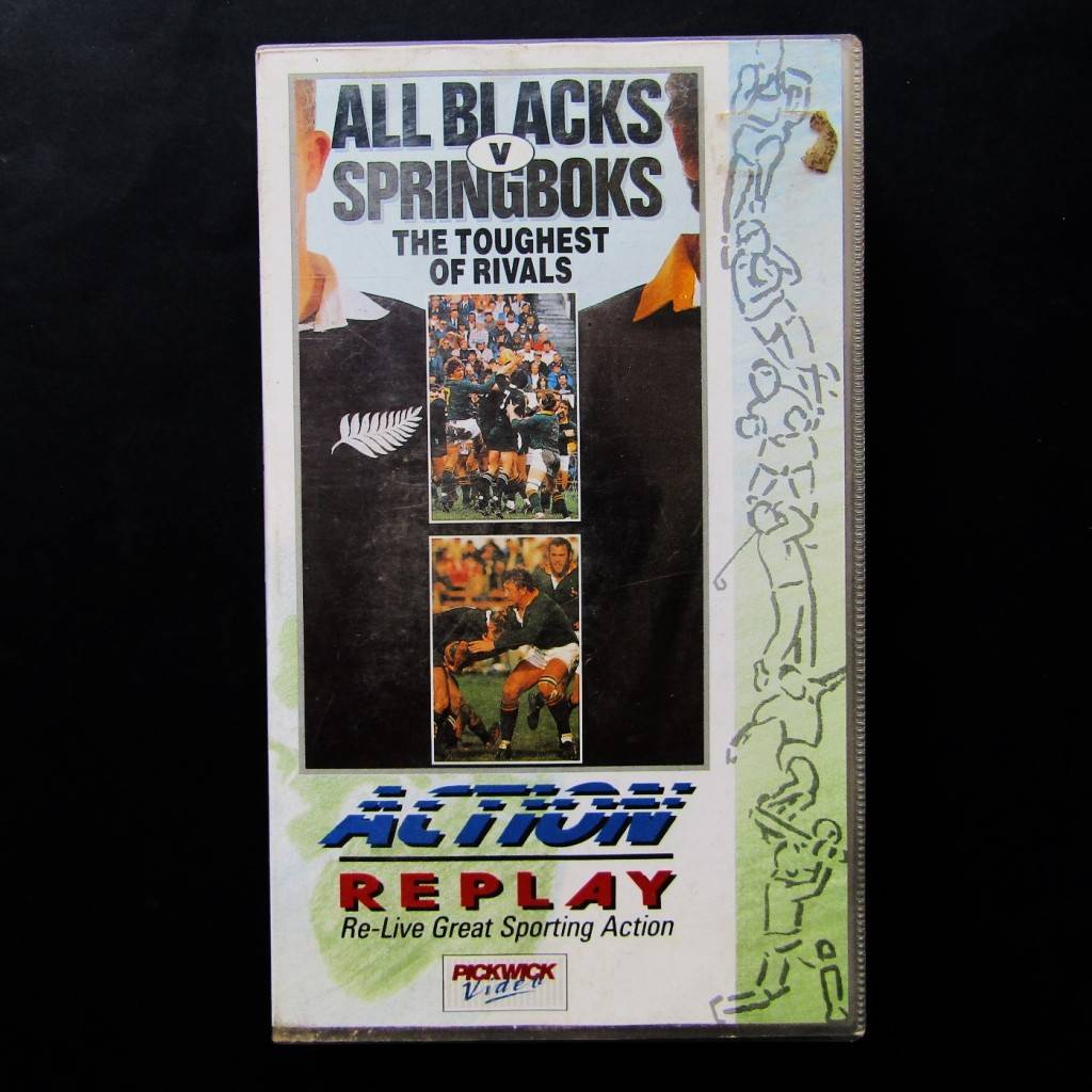 Sporting Memorabilia - All Blacks vs Springboks - Rugby VHS Video Tape ...