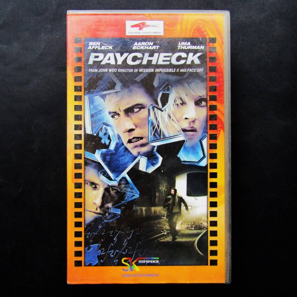 Movies - Paycheck - Ben Affleck - Movie VHS Tape (2004) for sale in ...