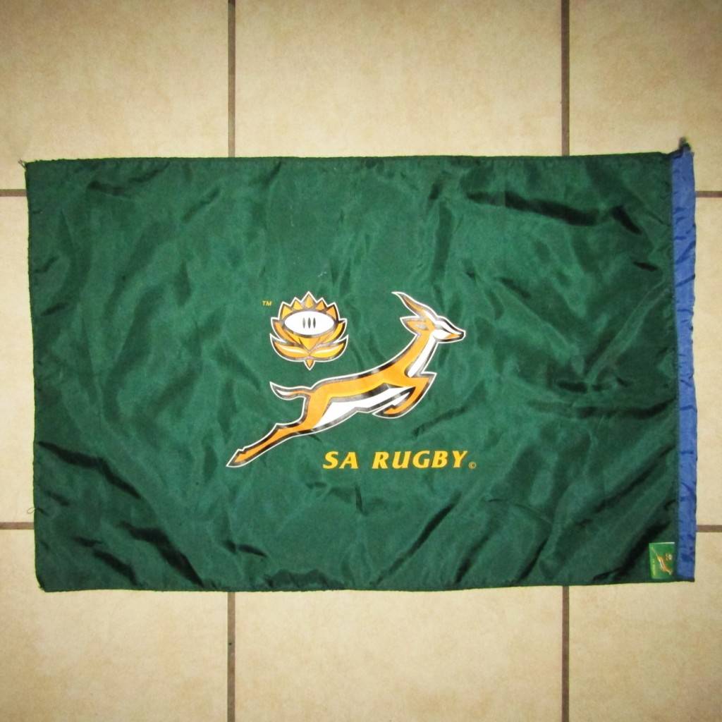 Supporters Gear & Collectibles - Old Vodacom Springbok Rugby Flag for ...
