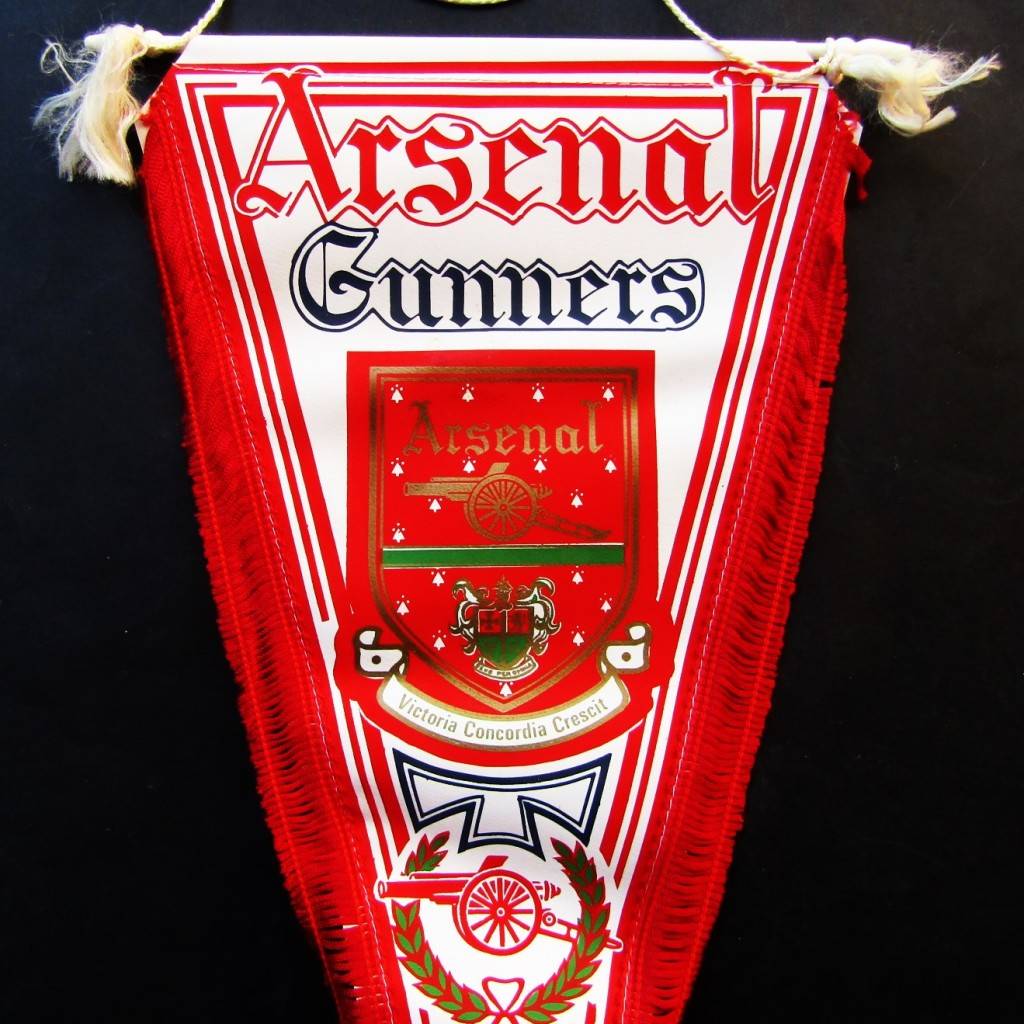 Sporting Memorabilia - 1982 Arsenal Football Club Pennant Flag was sold ...