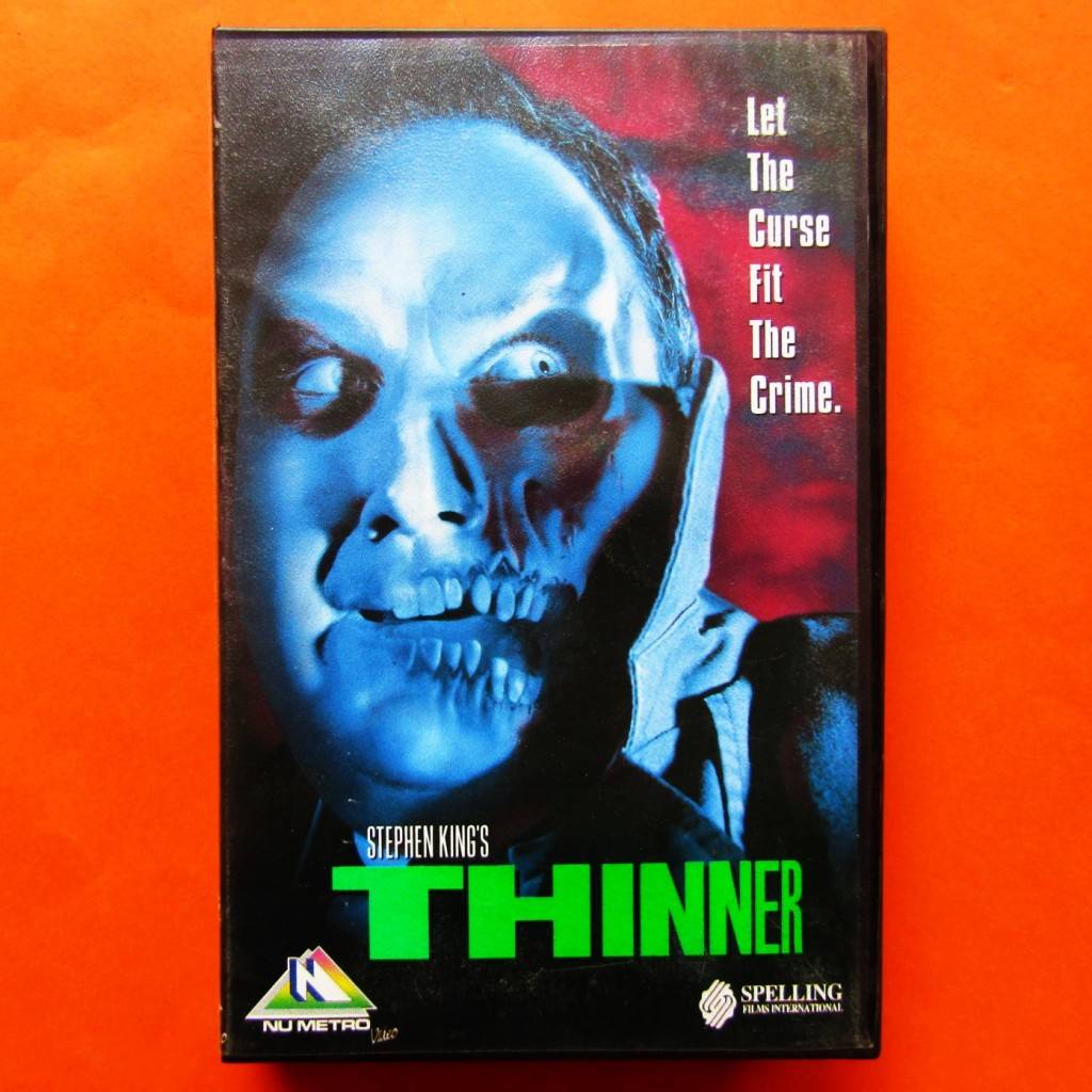 Movies - Thinner - Stephen King - Horror Movie VHS Tape (1997) for sale ...
