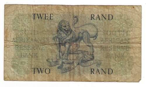 Other South African Bank Notes - OLD SOUTH AFRICAN 2 RAND BANK NOTE was ...