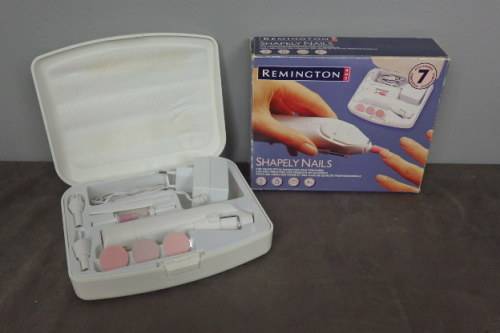 Nails - AN AWESOME REMINGTON "SHAPELY NAILS" HOME NAIL CARE KIT IN ITS ...