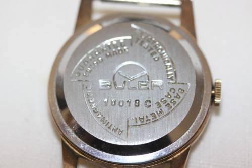 Men's Watches - An incredible vintage Swiss made 21 Jewell "Buler ...
