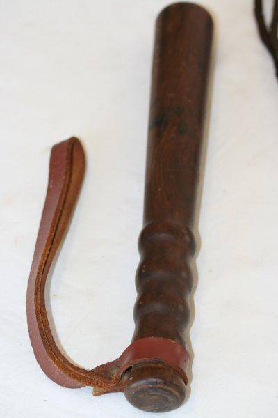 Other Antiques & Collectables - AWESOME VERY OLD POLICE BATON AND OLD ...