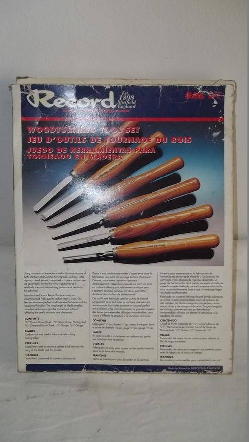 Files & Chisels - SUPERB SET OF SIX "RECORD POWER TOOLS" HAND CHISELS ...