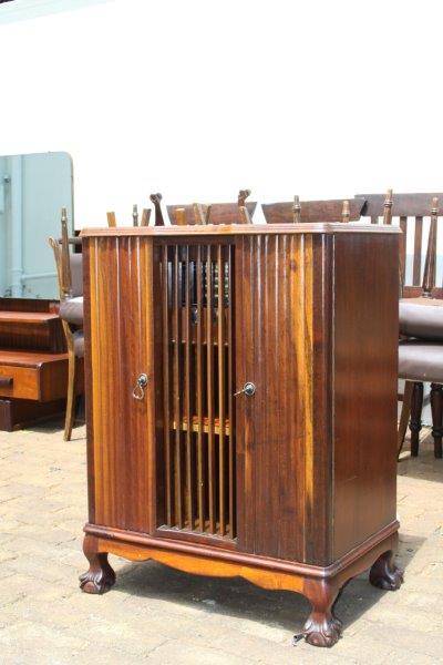 Cabinets - STUNNING IMBUIA (PROPER) BALL & CLAW PILOT RADIOGRAM CABINET ...