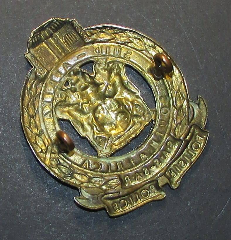 South African Army - South African Railway Police Cap Badge was sold ...