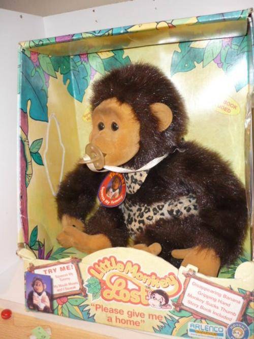 Other Collectable Toys - LITTLE MONKEY LOST-ARLENCO TOYS-IN ORIGINAL ...