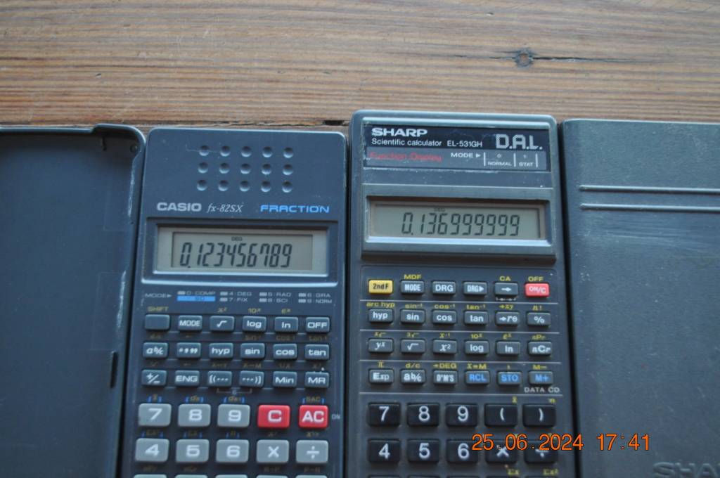 Calculators - Casio Fraction and Sharp Scientific Calculators for sale ...