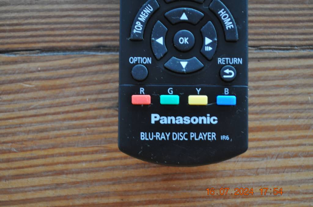 Remote Controls - Original Panasonic Blu Ray Player Remote IR6 for sale ...