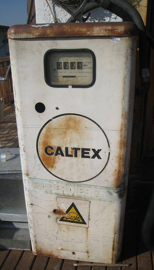 Other Antiques & Collectables - Vintage Caltex Petrol Pump was sold for ...