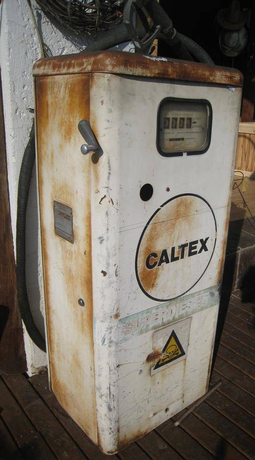 Other Antiques & Collectables - Vintage Caltex Petrol Pump was sold for ...