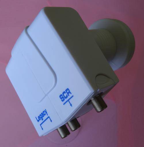 Satellite TV Splitters & Switches - SATCR / Unicable LNB with 2 ...
