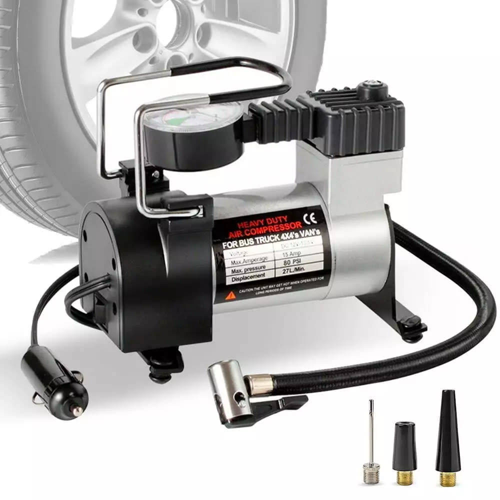 Air Tools - 12V Portable Air Compressor Electric Tire Inflator was sold for 189.00 on 21 Jun at ...