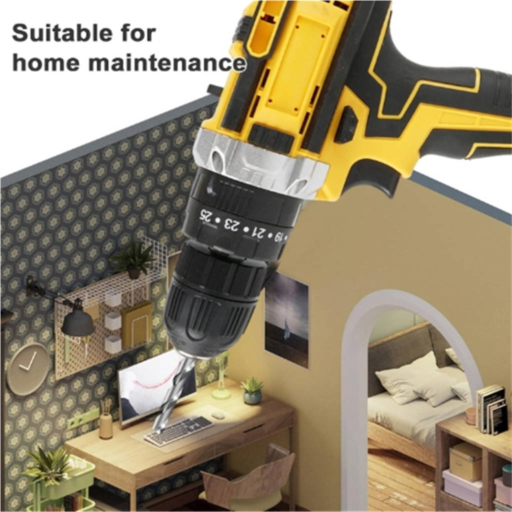 Tool Sets And Boxes Cordless Electric Impact Drill Set Multi Function 4668