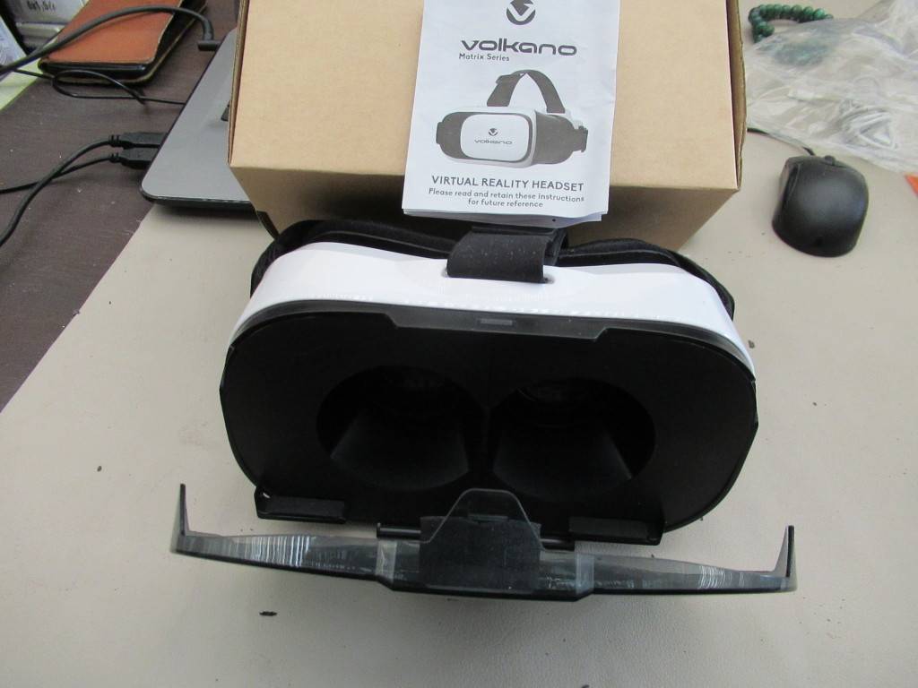 Virtual Reality - Volkano VR Headset in original box was sold for R26 ...
