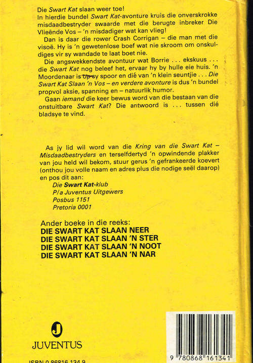 Africana - Die Swart Kat slaan n vos - Chris Sasner - swartkat reeks no ...