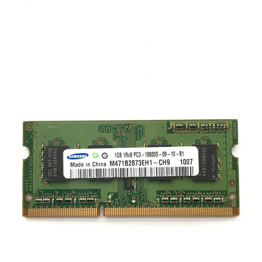 Memory (RAM) - SAMSUNG 1GB PC3 10600S DDR3 1333Mhz 1GB Laptop Memory ...