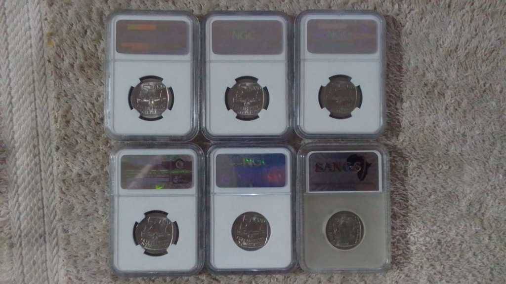 Inauguration R5 - VERY SCARCE 1994 PRESIDENTIAL INUAGURATION R5 COIN ...