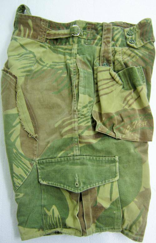 Other War Memorabilia - RHODESIAN BUSH WAR CAMO SHORTS FROM SOLDIER ...
