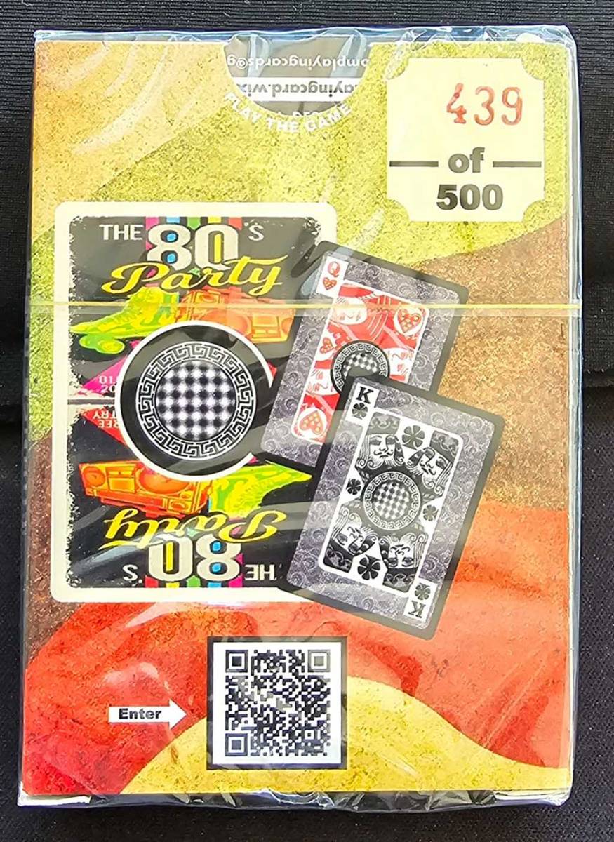 Poker & Card Games - THUNEE Limited Edition Playing Cards (80`s Party ...