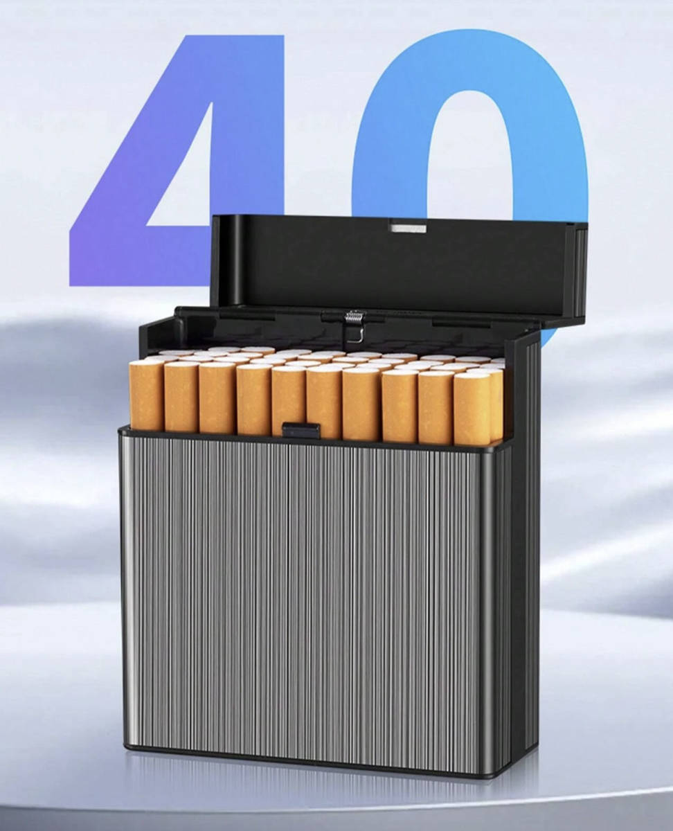 Smoking Accessories - Stylish & Trendy Cigarette Case ***Holds 40 ...