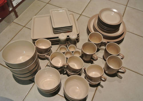 Dinnerware & Serving Dishes - Le Morgan dinnerware 49 pieces was sold ...