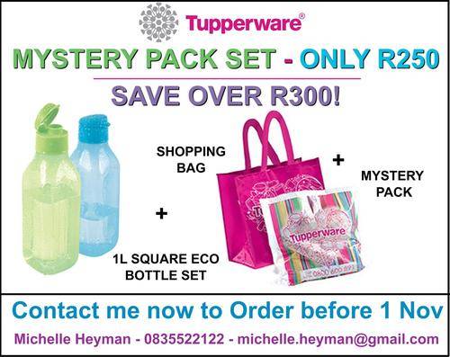 Kitchen Storage & Organisation - Tupperware - MYSTERY PACK + BAG + FREE ...