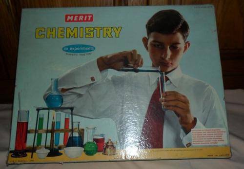Vintage Toys - MERIT CHEMISTRY SET - 1960'S - 131 EXPERIMENTS was ...
